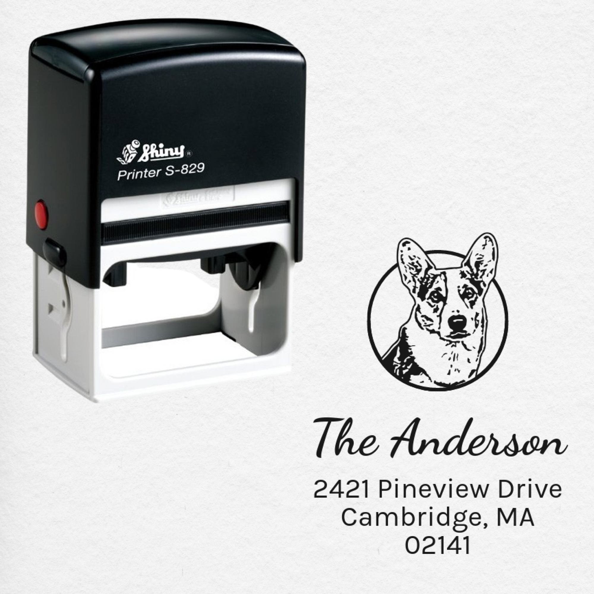 Face Stamp - Self-Inking Stamp 40 x 60mm﹘AU – Rileyprint